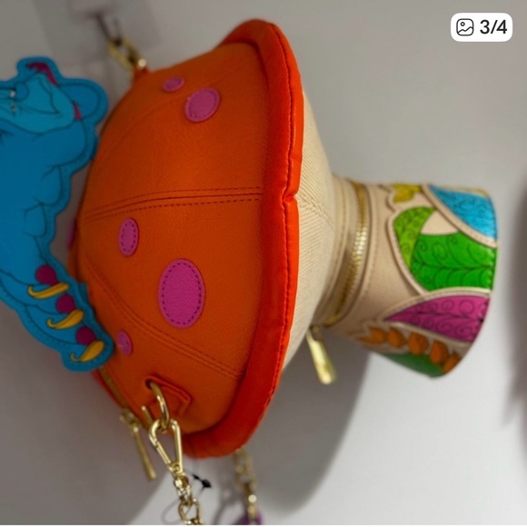 Loungefly | Bags | Loungefly Orange And Cream Mushroom Backpack | Poshmark